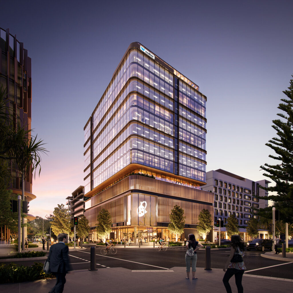 50 First Avenue premium commercial tower underway - SunCentral Maroochydore